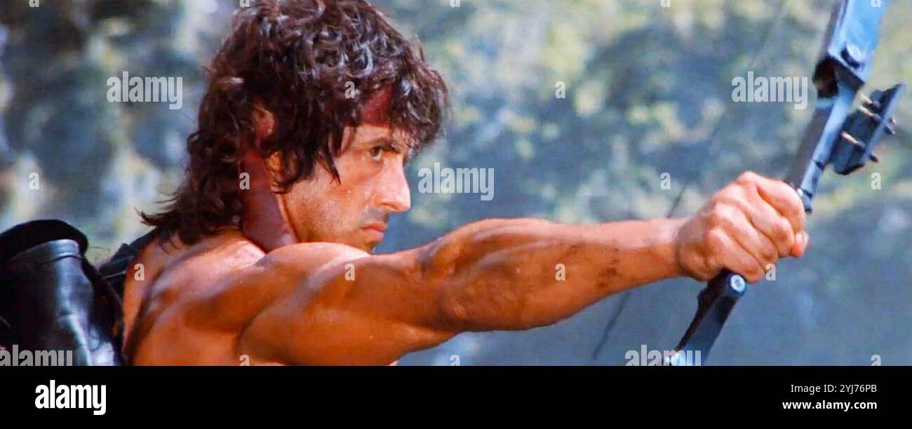 RAMBO: FIRST BLOOD PART II 1985 TriStar/Carolco film with Sylvester ...