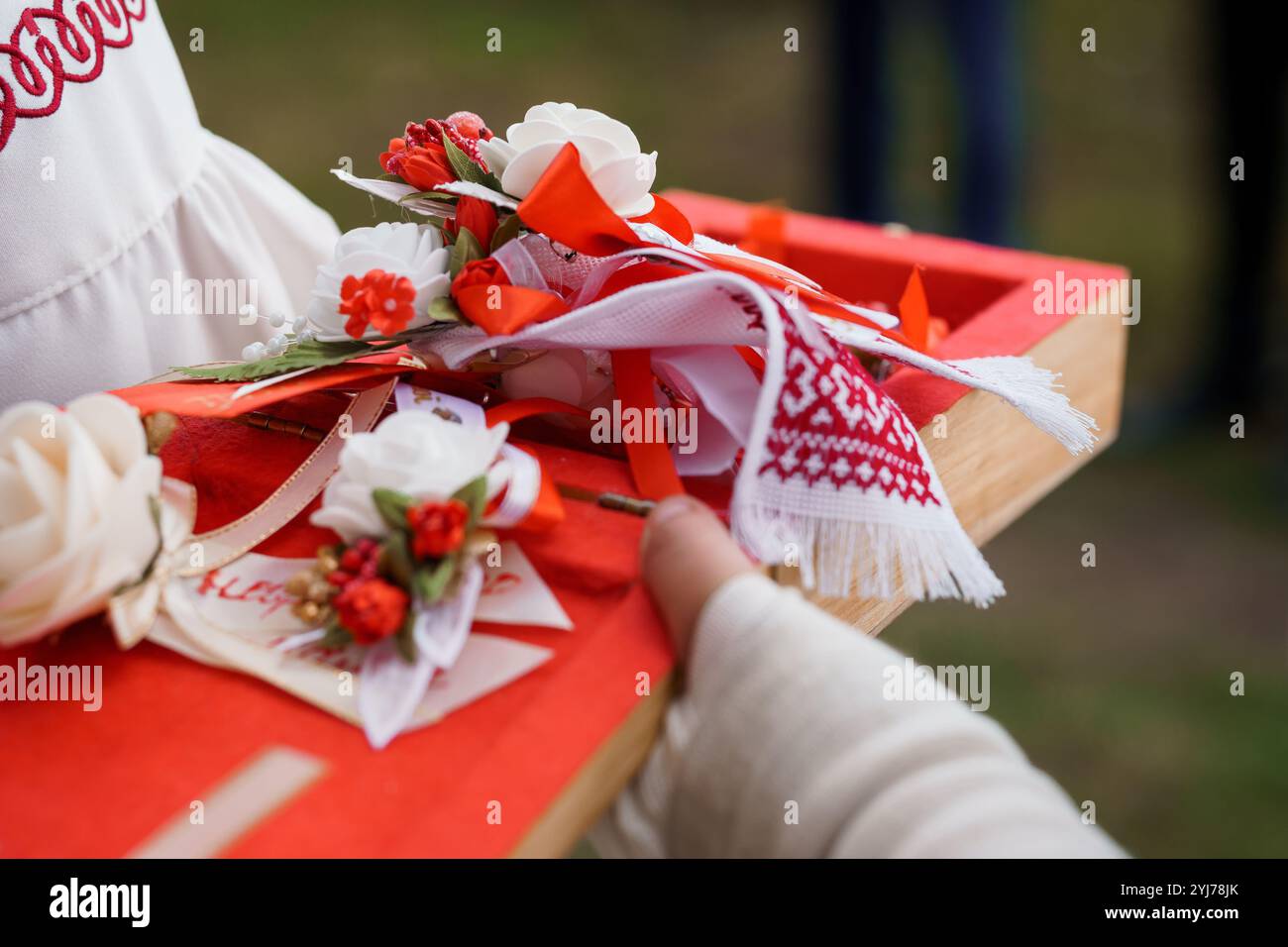 Traditional Floral Arrangement with Decorative Elements for Cultural ...