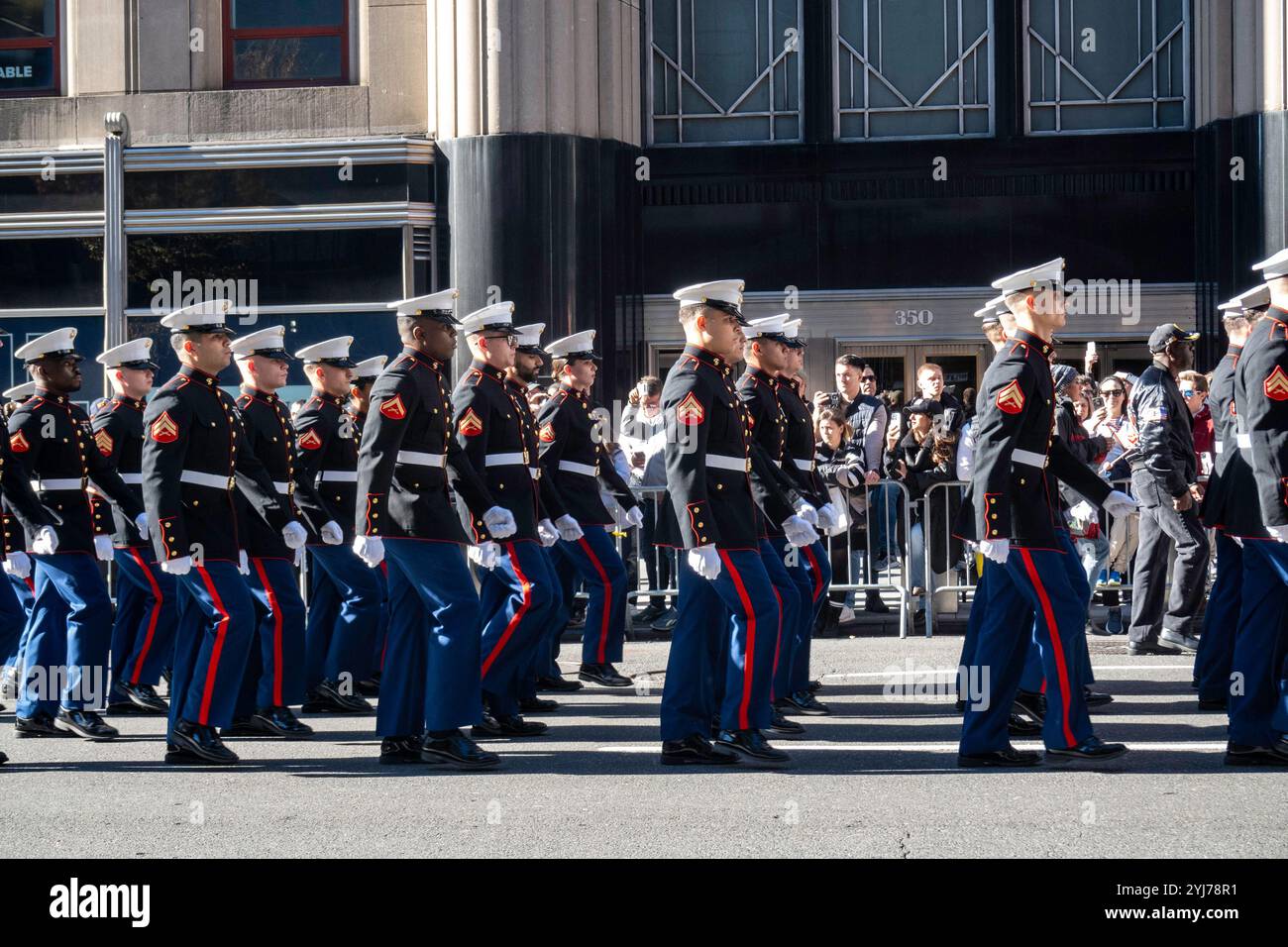 Veterans Day Parade on Fifth Avenue, NYC, USA, 2024 Stock Photo - Alamy