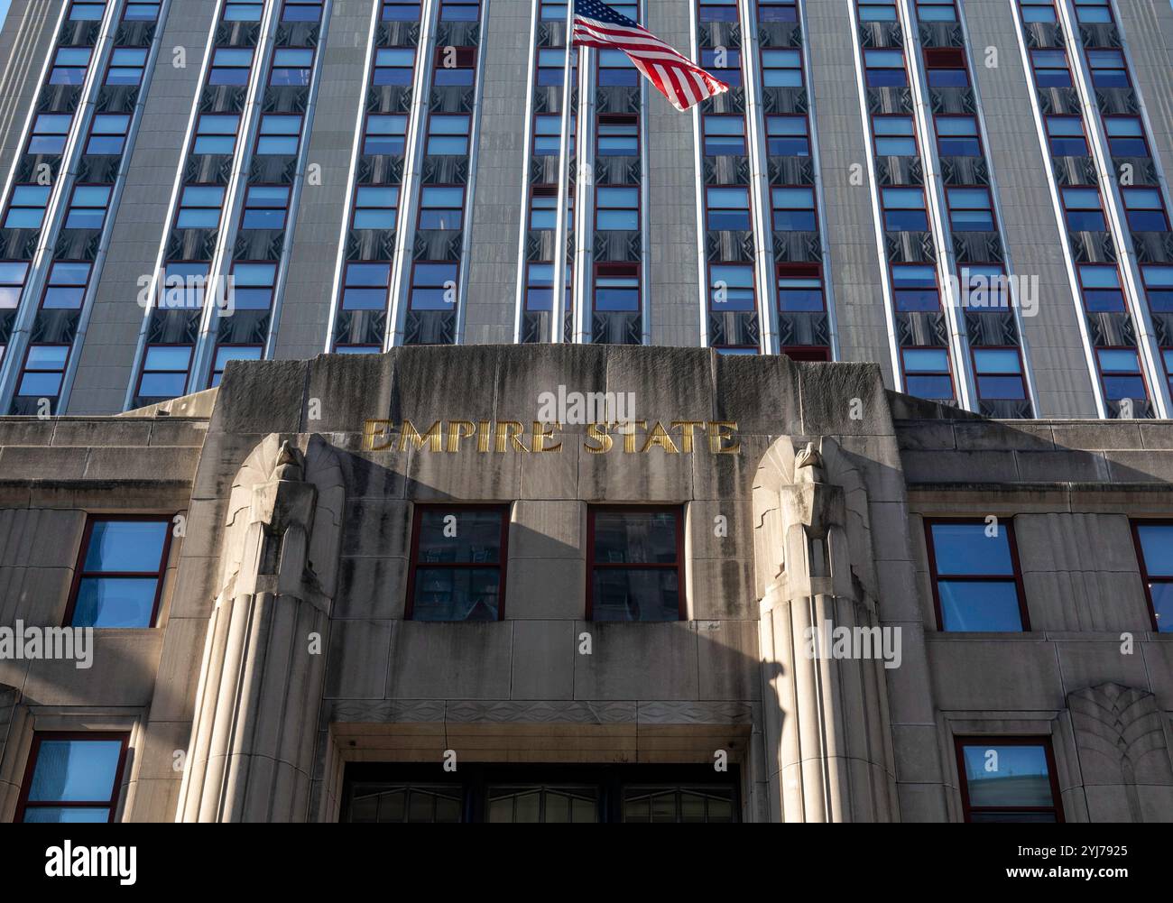 The Empire State Building is an iconic architectural landmark in New ...