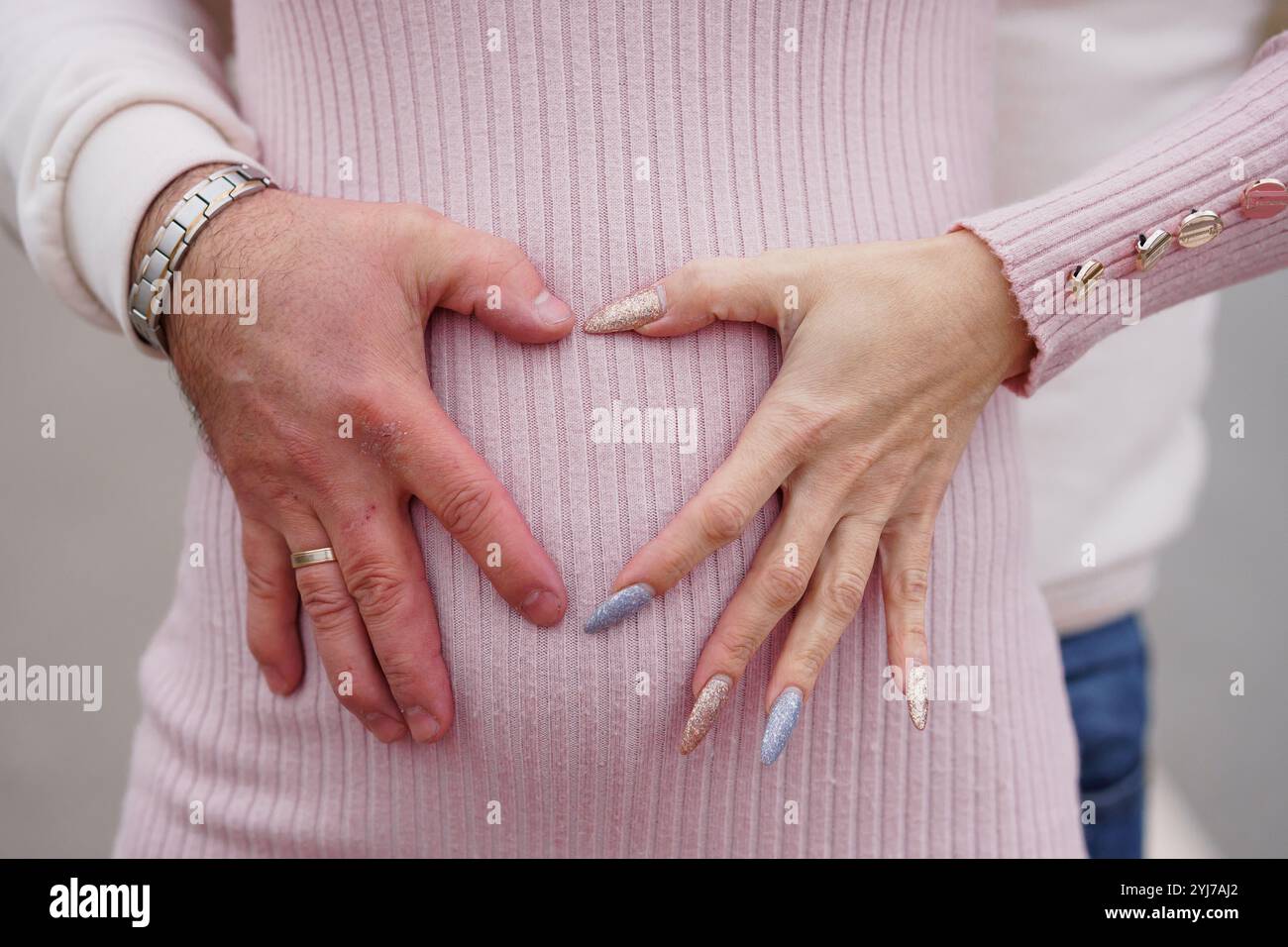 Baby bump paint hi-res stock photography and images - Alamy