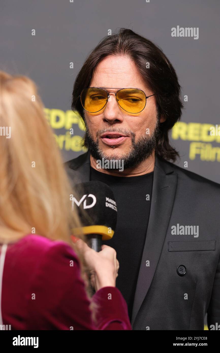Joaquin Cortes attends the 'Red Fun' photocall at the Callao cinema on ...
