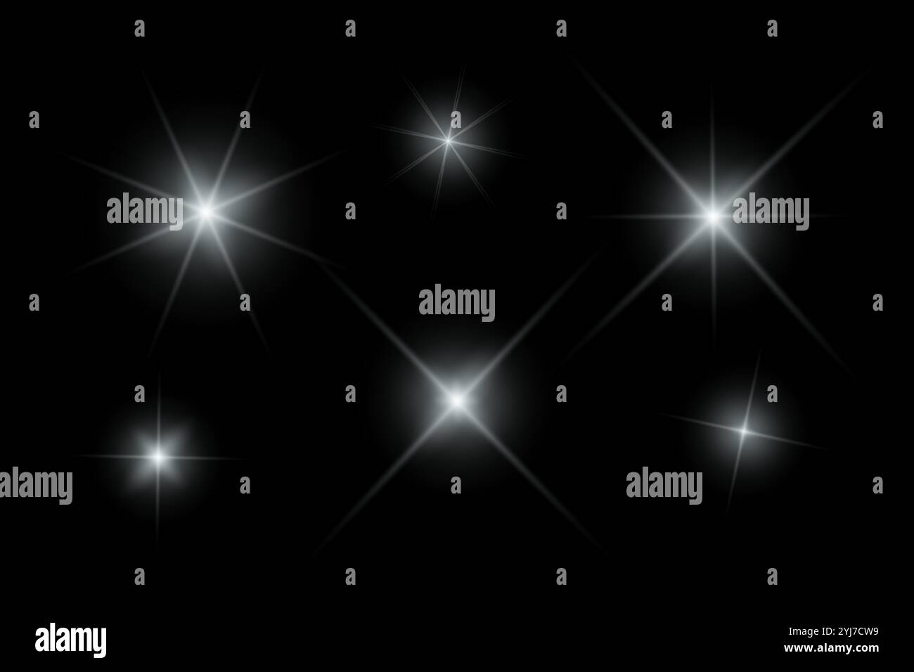 Silver sparkle lights, flashing lights, light effects, sunlight lens ...