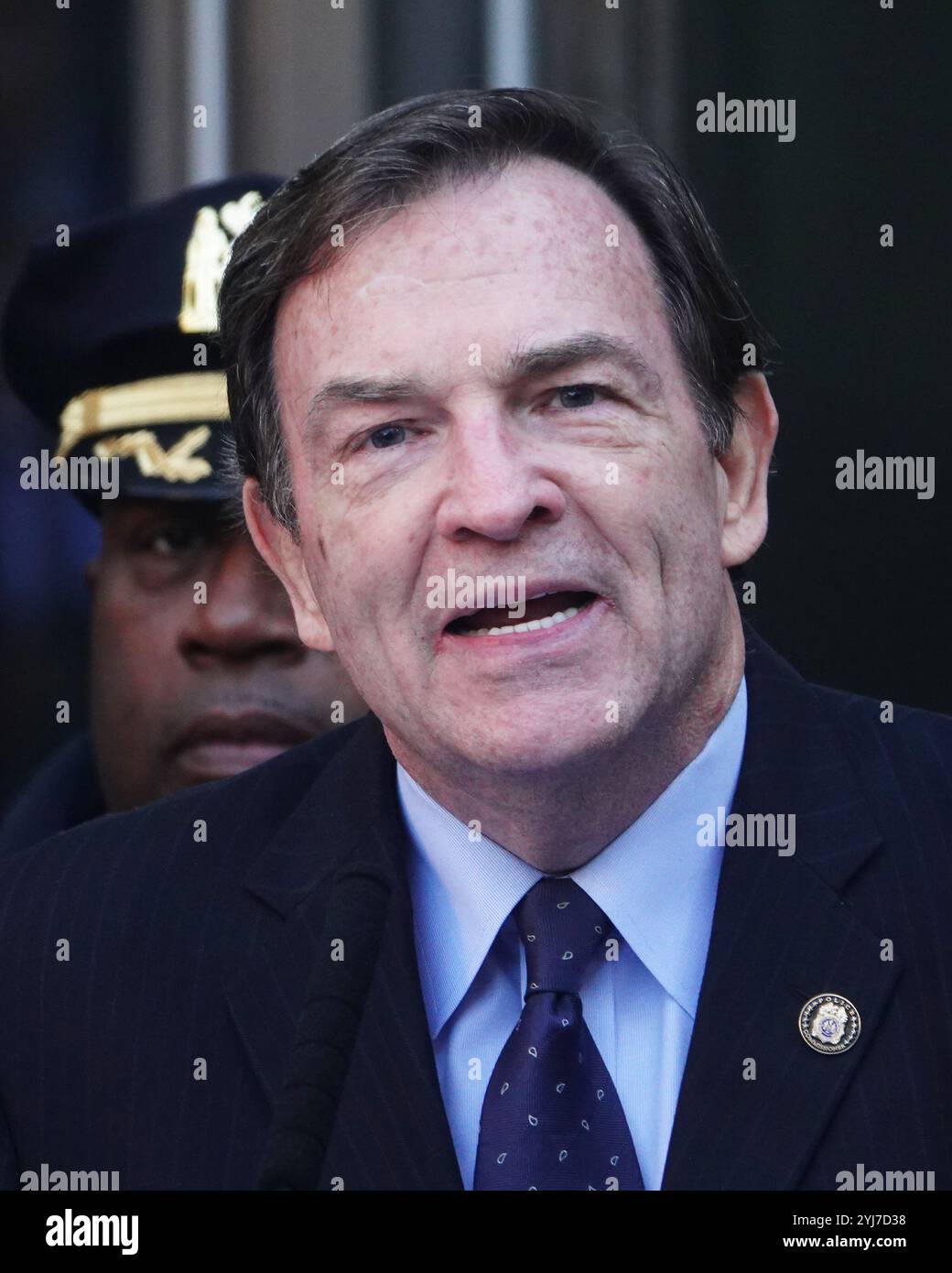 New York City, Ny, USA. 13th Nov, 2024. NYC Mayor Eric Adams and ...