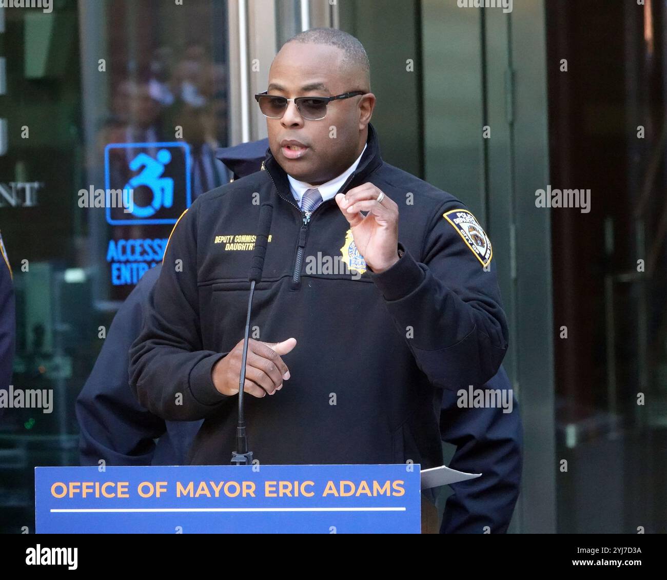 New York City, Ny, USA. 13th Nov, 2024. NYC Mayor Eric Adams and ...