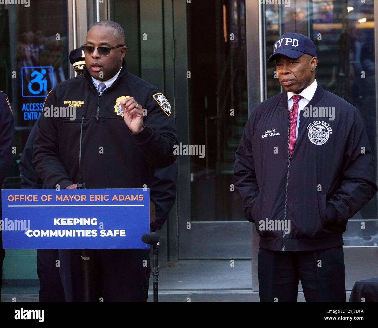 New York City, Ny, USA. 13th Nov, 2024. NYC Mayor Eric Adams and ...