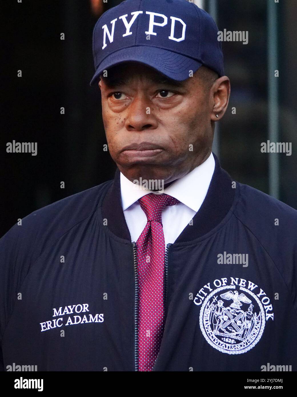 New York City, Ny, USA. 13th Nov, 2024. NYC Mayor Eric Adams and ...
