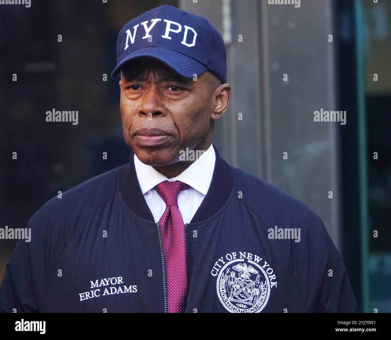 New York City, Ny, USA. 13th Nov, 2024. NYC Mayor Eric Adams and ...