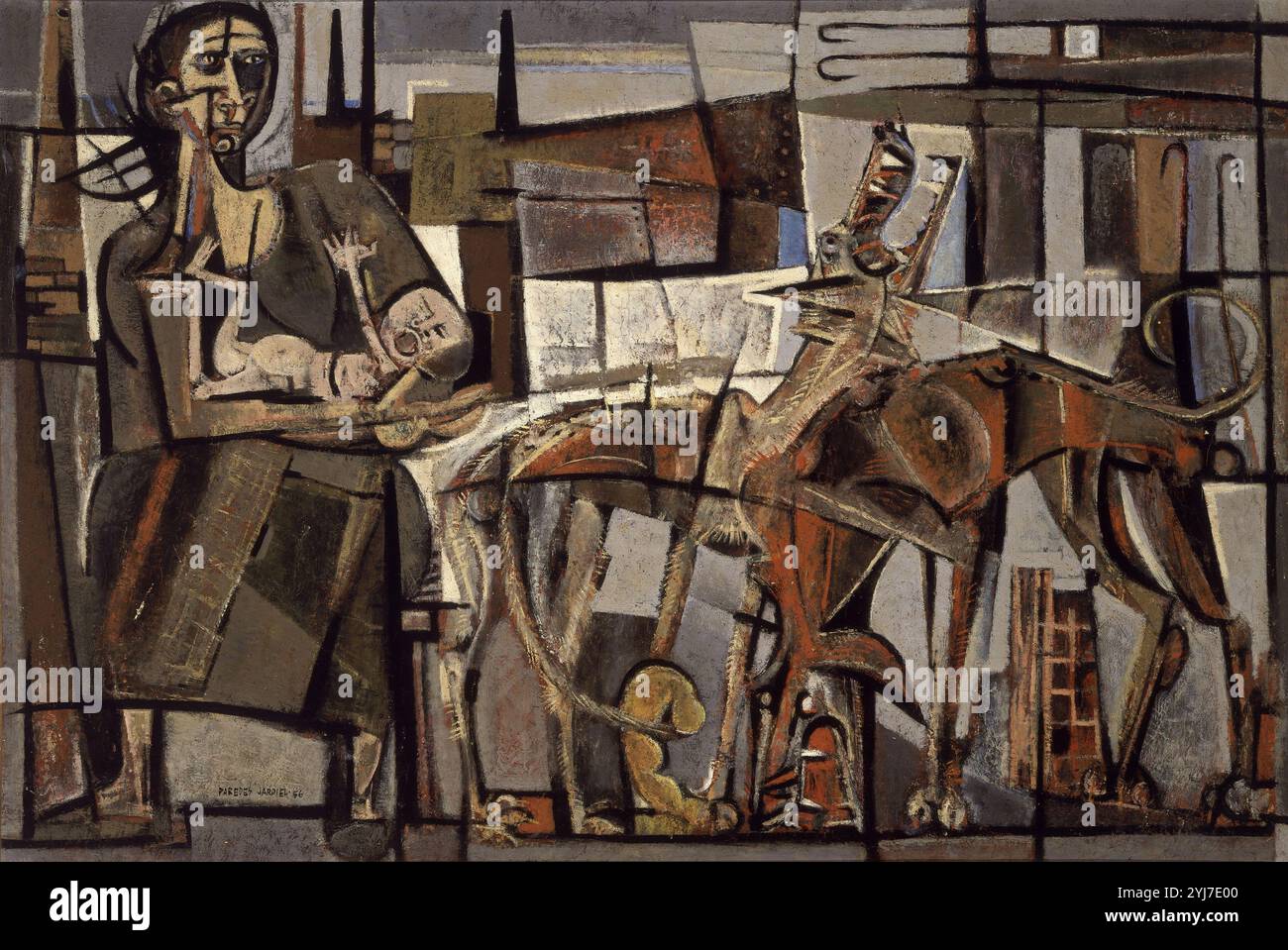 AFUERAS-1956-. Author: PAREDES JARDIEL JOSE. Location: MUSEO REINA ...