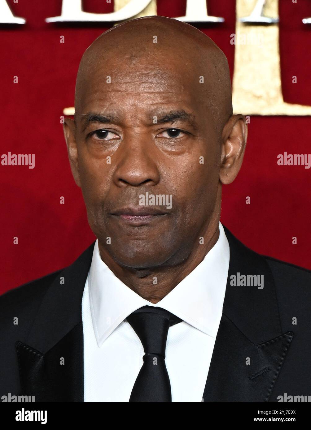 LONDON, UK. 11th Nov, 2024. Denzel Washington attends "Gladiator II ...