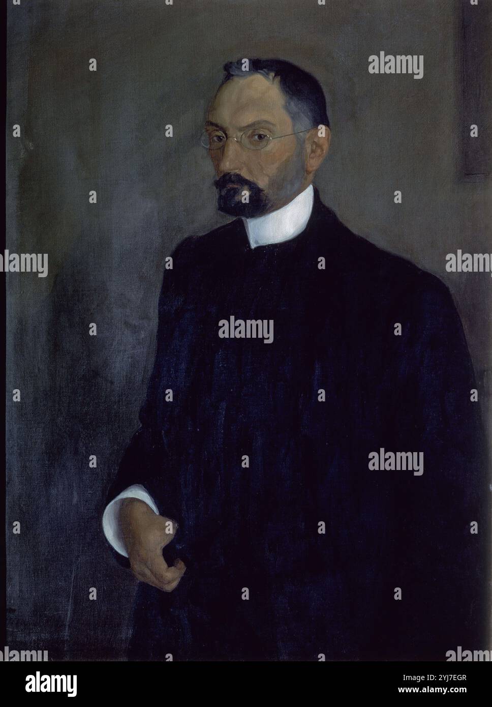 RETRATO DE MIGUEL DE UNAMUNO (1864-1936) ESCRITOR ESPAÑOL. Author: LOSADA MANUEL. Location: CASA ...