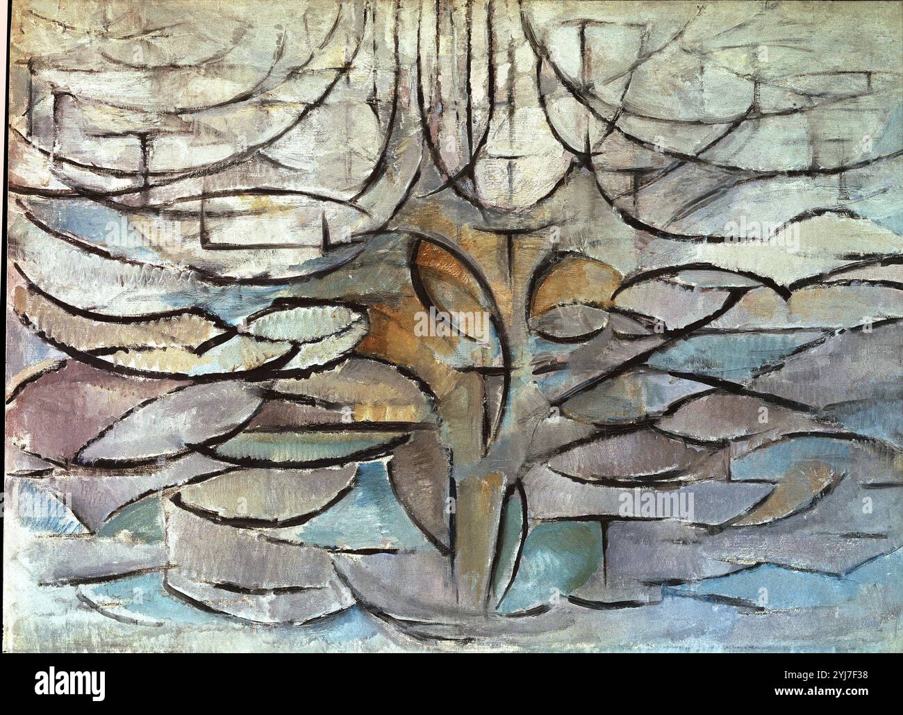 Dutch school. Apple Tree in Flower. Oil on canvas (78 x 106 cm). The ...