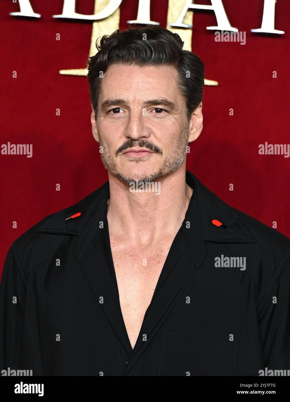 LONDON, UK. 11th Nov, 2024. Pedro Pascal attends "Gladiator II" The Royal Film Performance And ...