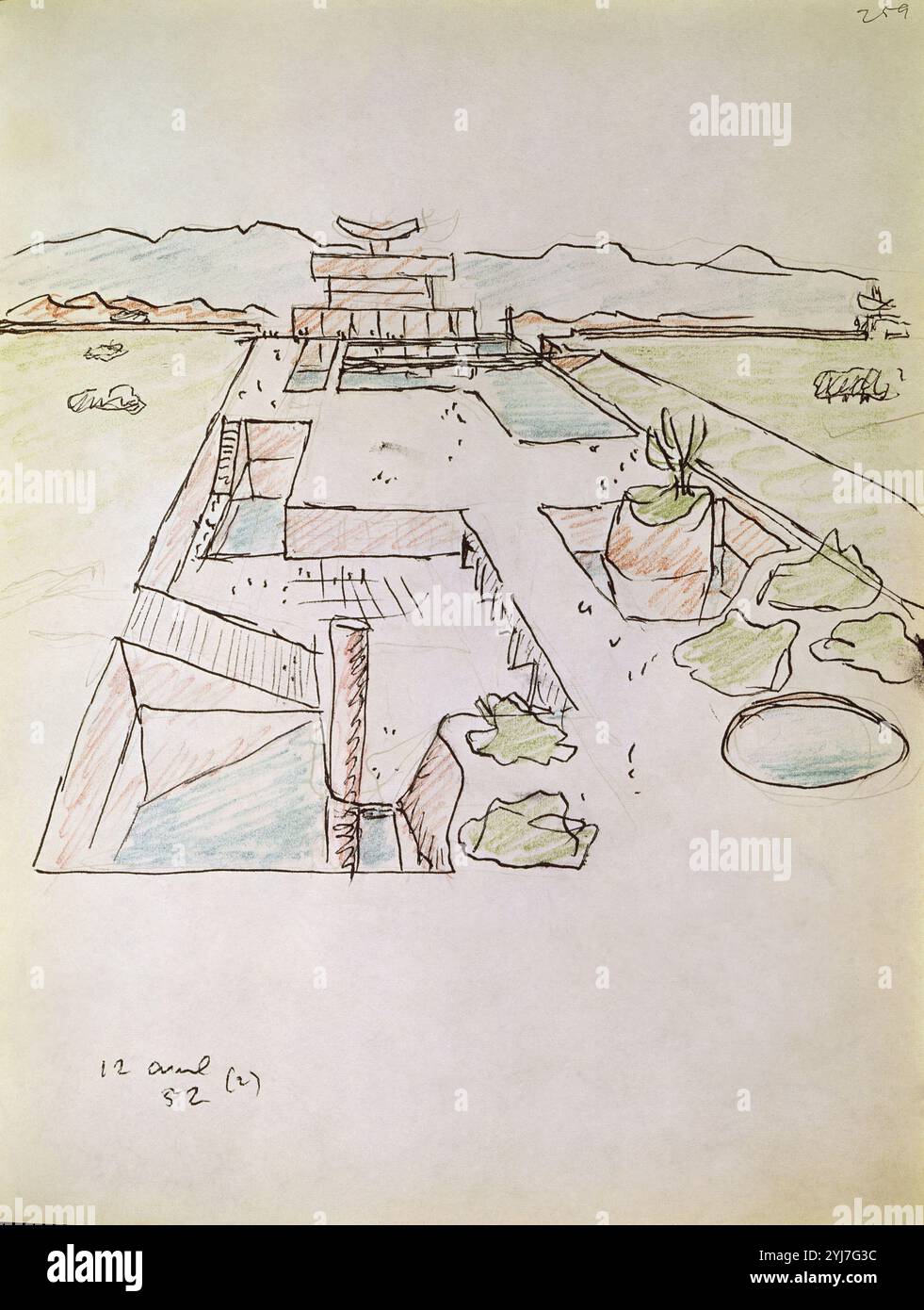 Scheme of the Indian modern city of Chandigarh (India): the capitol ...