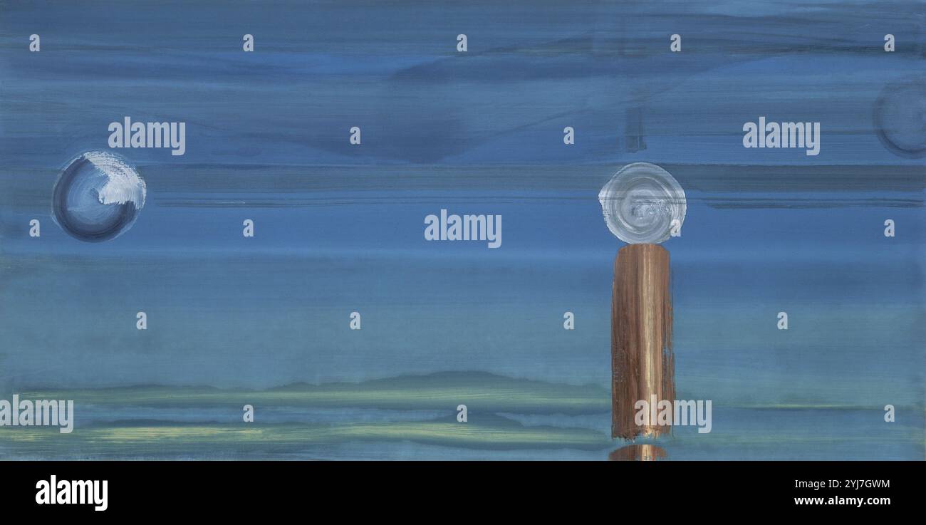 JULIUS VERNE - 1990 - 61x122 cm - PIGMENTOS, OLEO/LIENZO. Author: JUAN ...