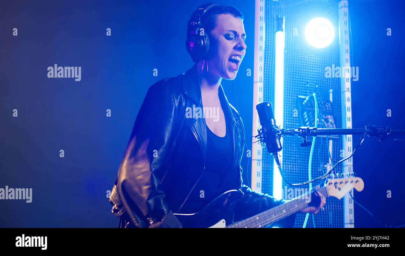 Bold artist making rebellious hi-res stock photography and images - Alamy