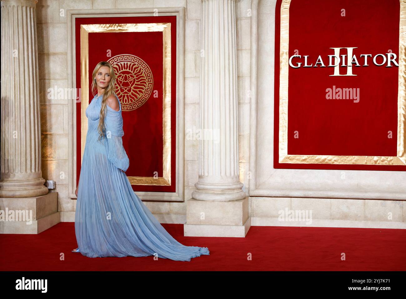 Connie Nielsen poses for photographers upon arrival at the premiere of ...