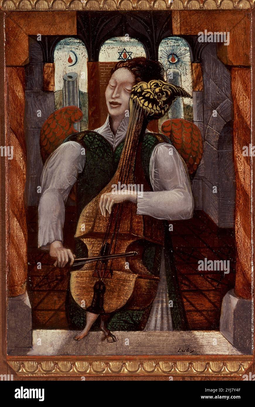 Triumph over Evil through Harmony - 20th century. Author: LUBY FRANZ ...