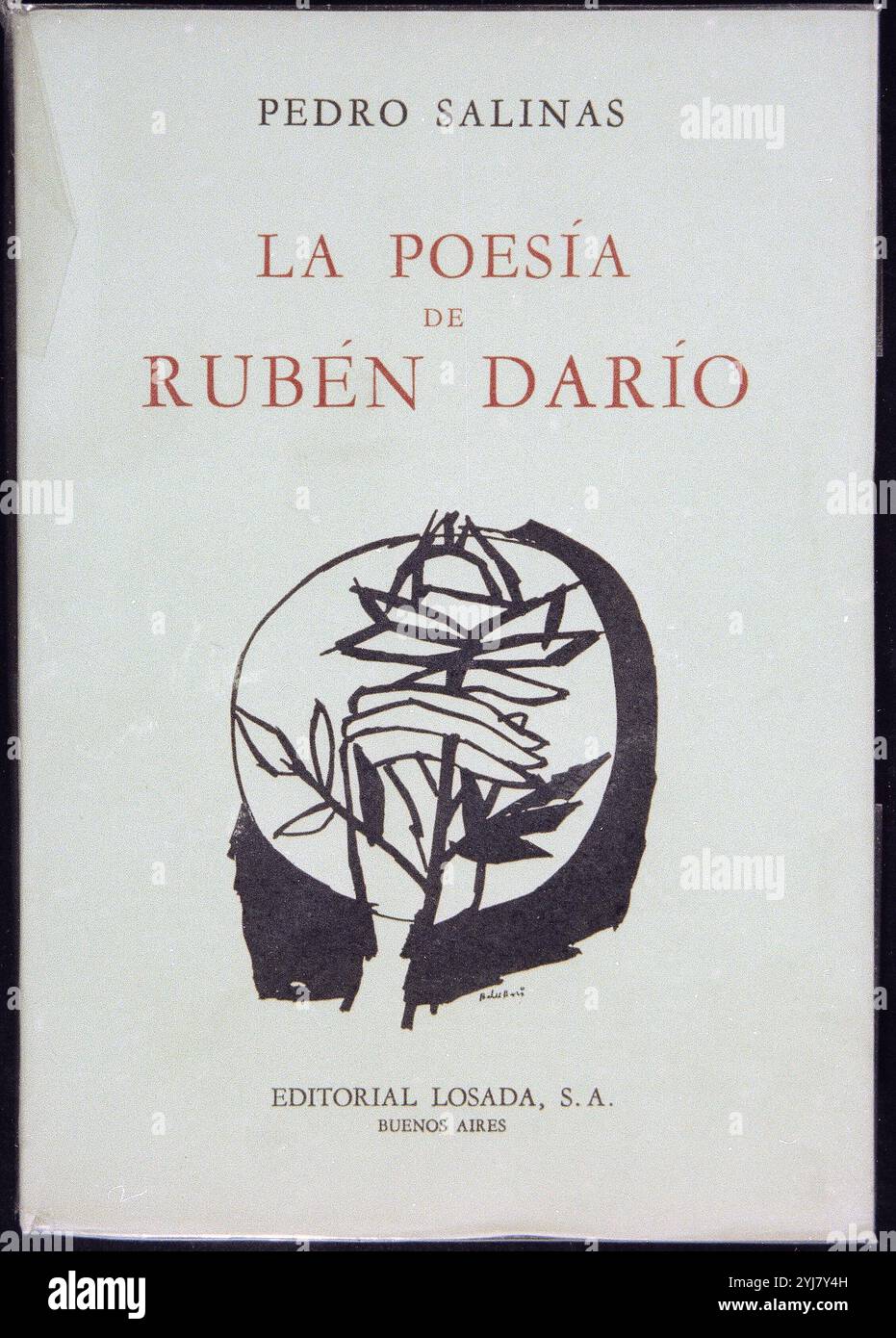 PORTADA DEL LIBRO LA POESIA DE RUBEN DARIO DE EDICIONES LOSADA - 1968 ...