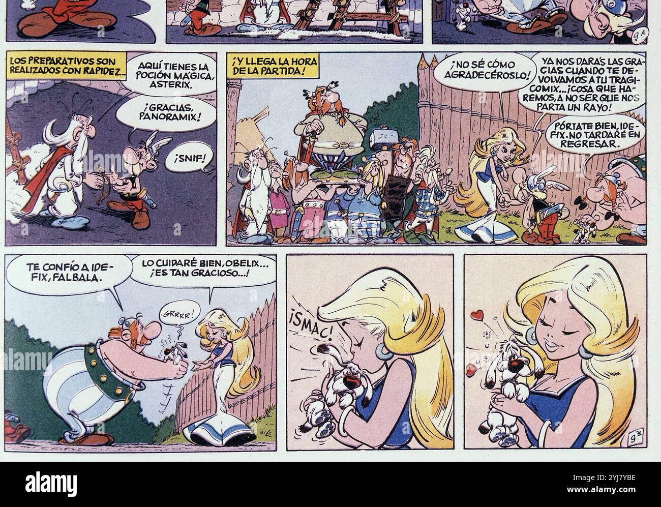 Asterix y obelix comic hi-res stock photography and images - Alamy