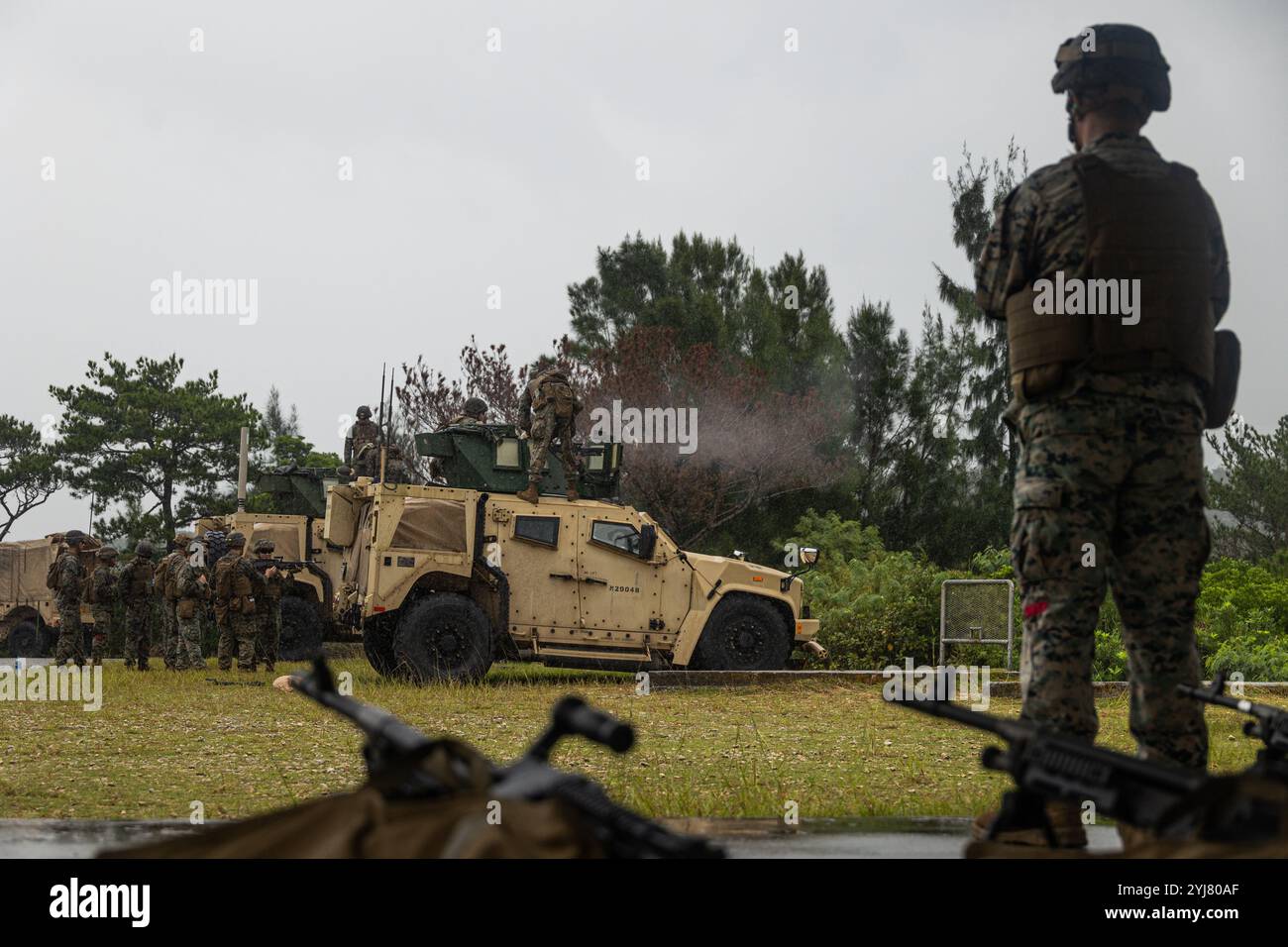 Okinawa, Japan. 8th Nov, 2024. U.S. Marines with the 31st Marine ...