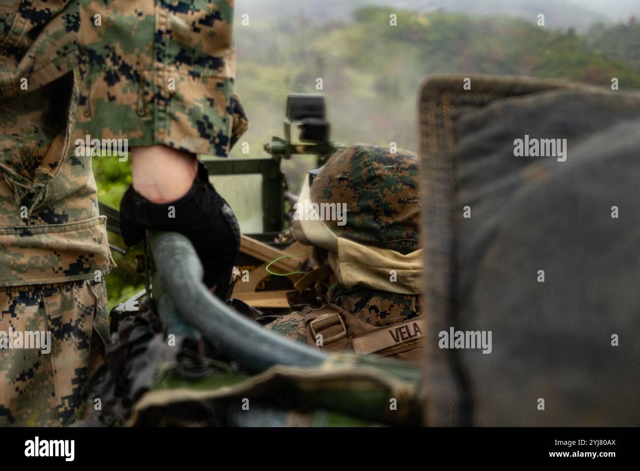 Okinawa, Japan. 8th Nov, 2024. U.S. Marine Corps Cpl. Monica Vela, a ...