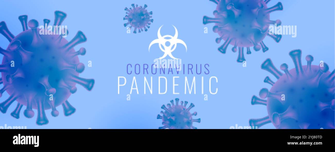 Pandemic banner Stock Vector Images - Alamy
