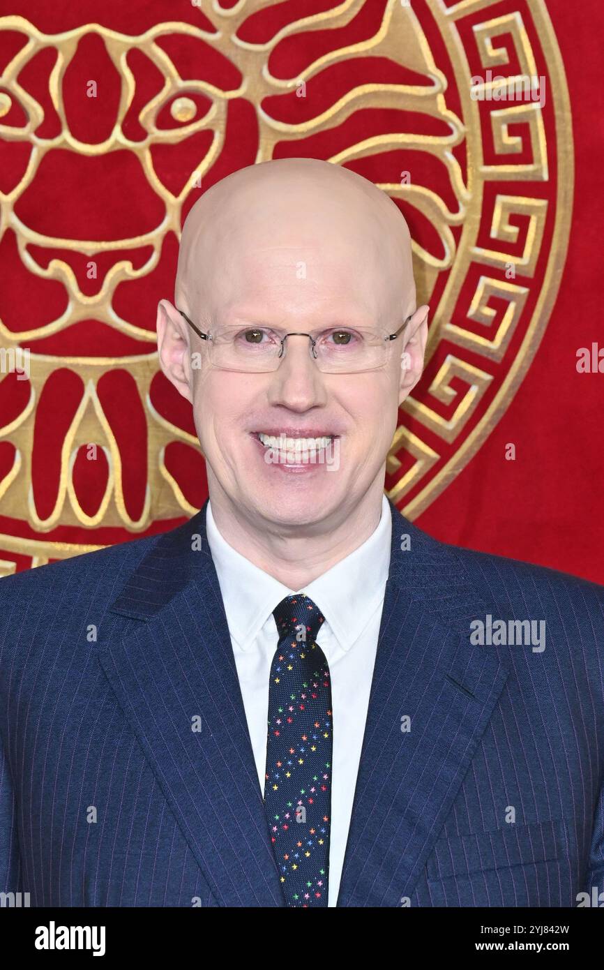 London, UK. 13th Nov, 2024. Matt Lucas at The Royal Film Performance ...