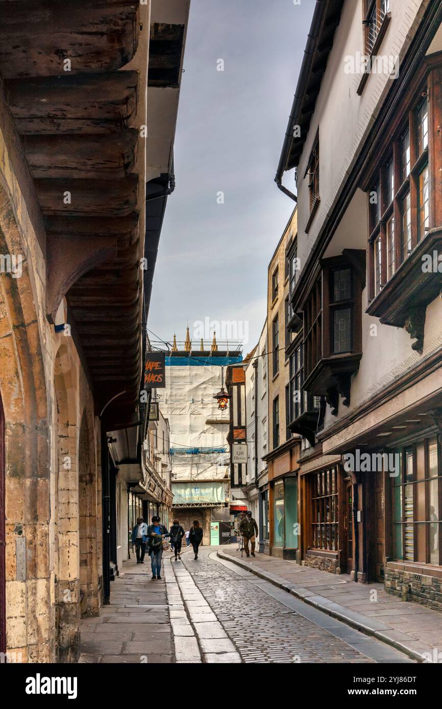 Canterbury, a historic town in Kent, southeastern England Stock Photo ...