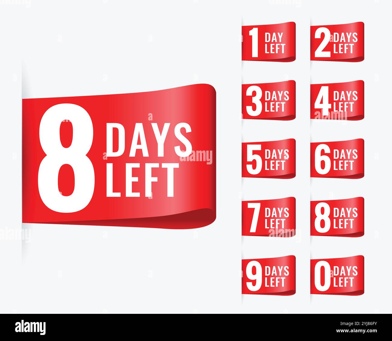 Days go red label hi-res stock photography and images - Alamy