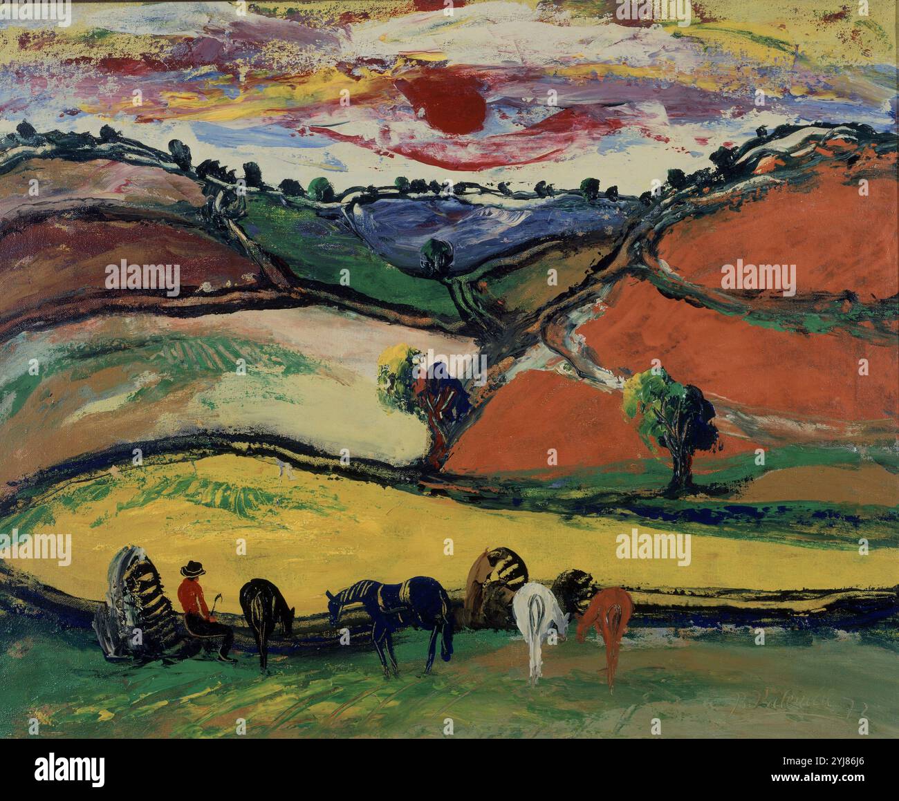 (PAISAJE) - 1949 - FAUVISMO IBERICO. Author: BENJAMIN PALENCIA ...