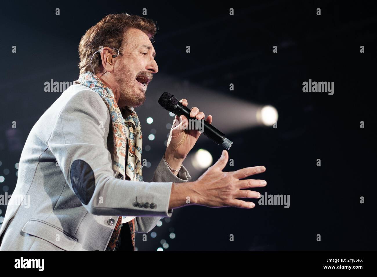Singer Manolo García performs during tour concert at the Wizcenter in ...