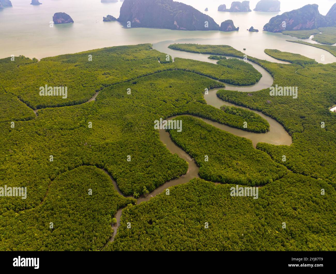 Stunning drone shot sunset island hi-res stock photography and images ...