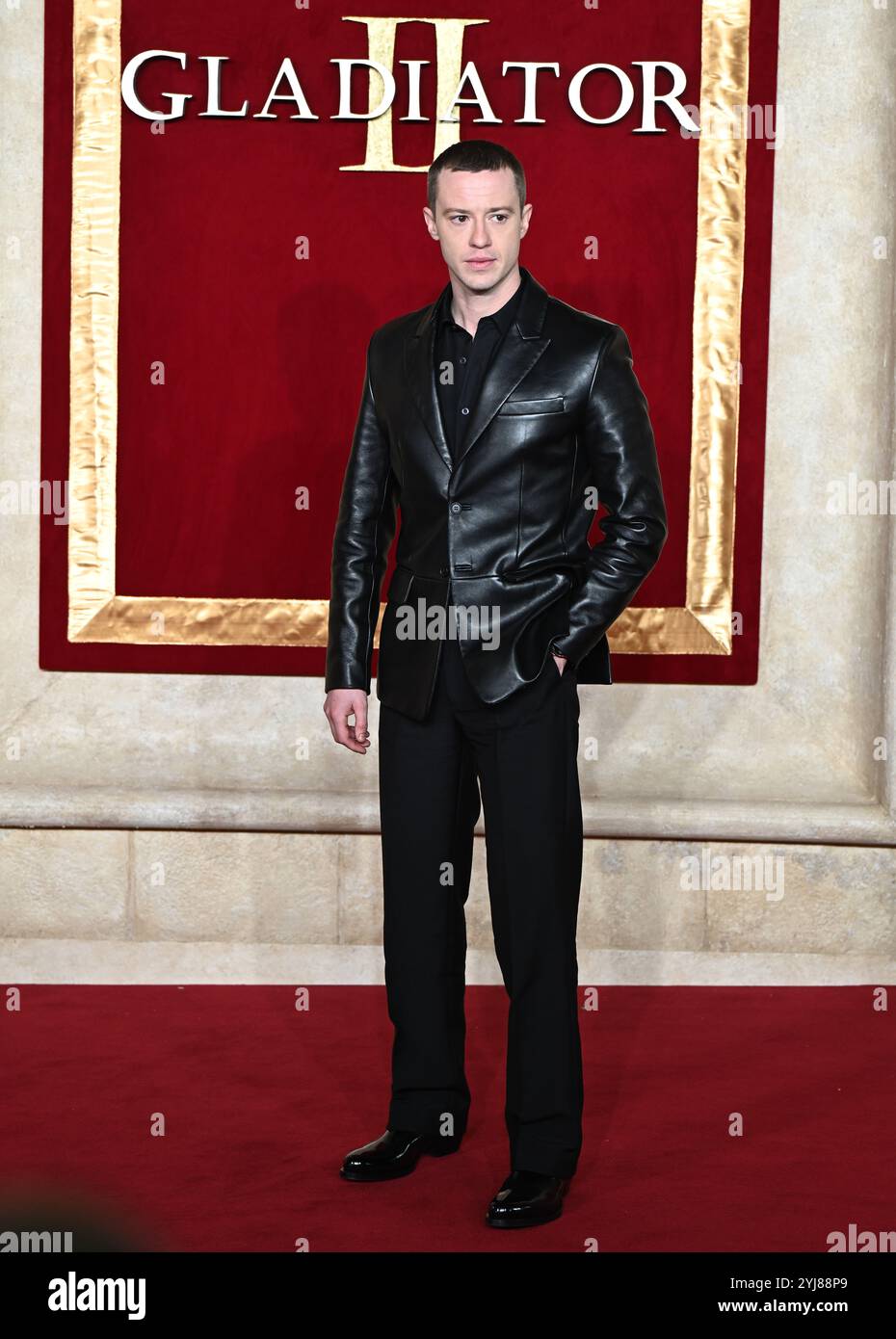 LONDON, UK. 11th Nov, 2024. Joseph Quinn attends "Gladiator II" The ...