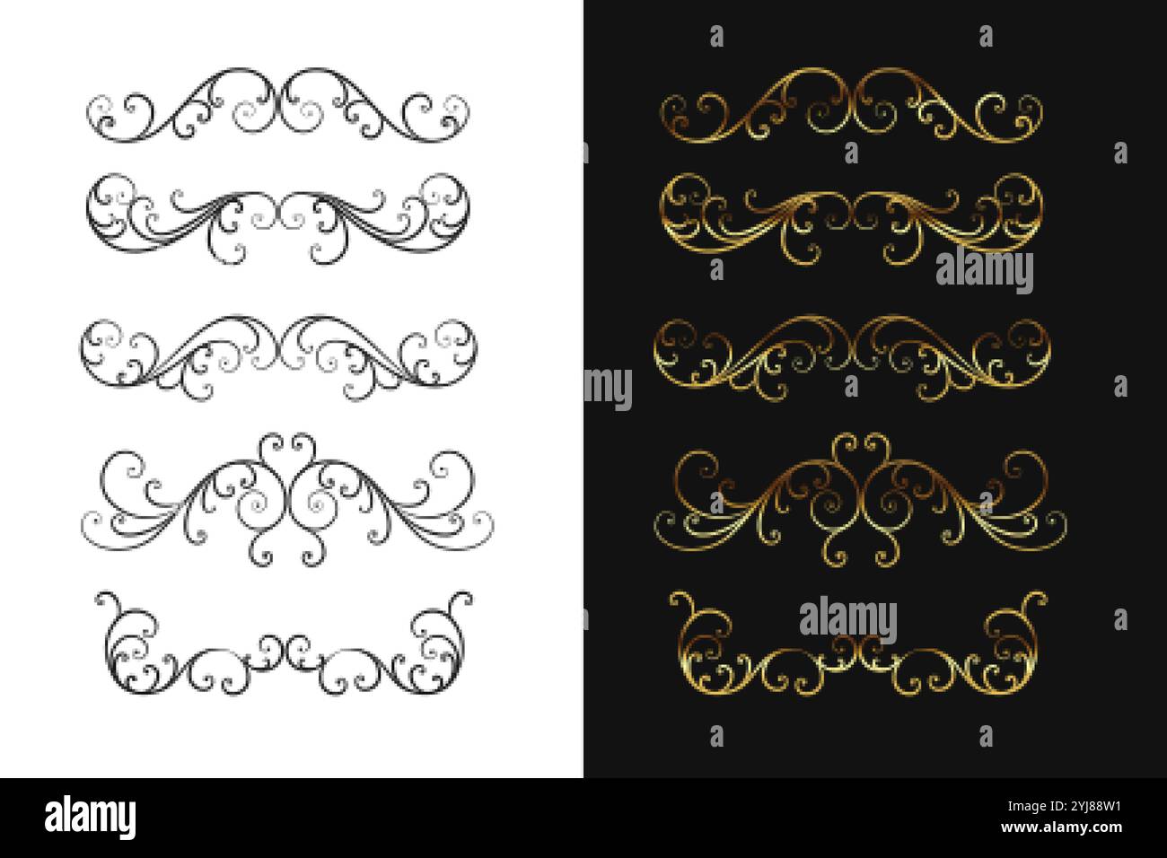 Beautiful dividers hi-res stock photography and images - Alamy