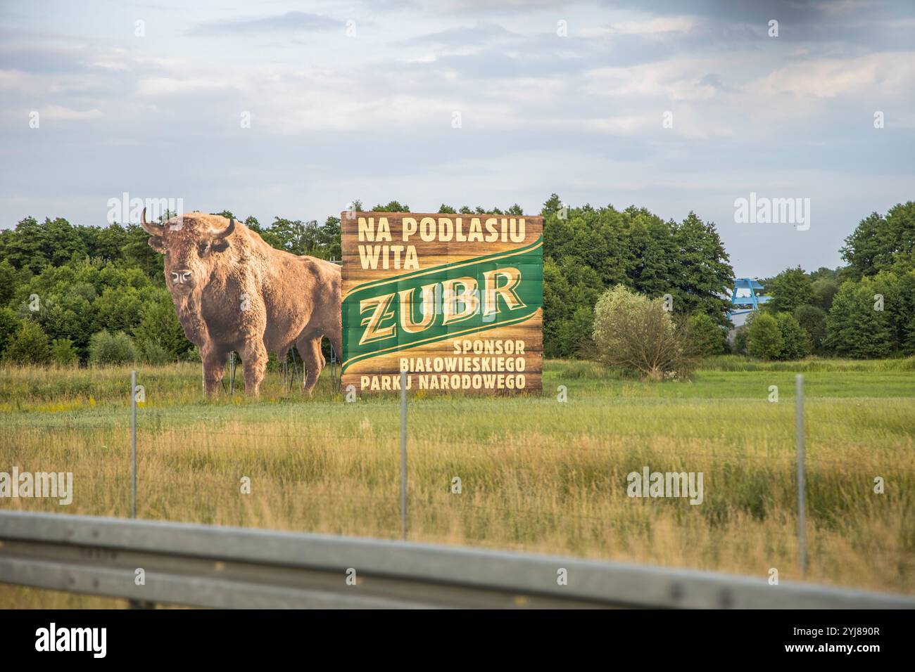 Polish road advert hi-res stock photography and images - Alamy