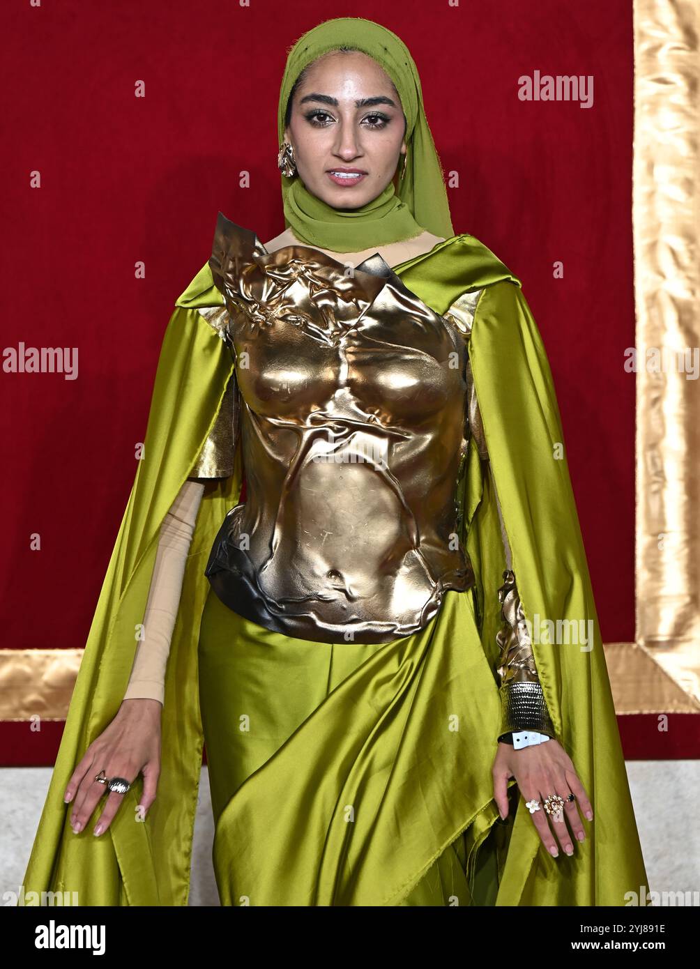 LONDON, UK. 11th Nov, 2024. Zainab Jiwa attends "Gladiator II" The ...