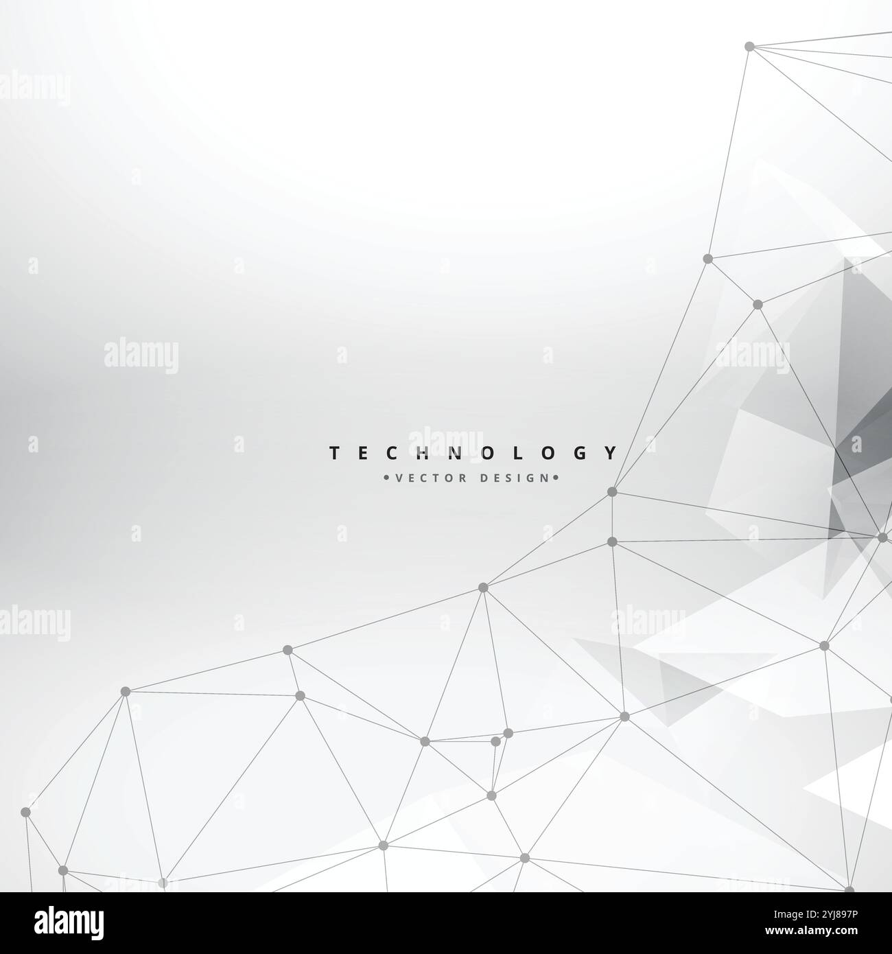 technology background with mesh vector design illustration Stock Vector ...