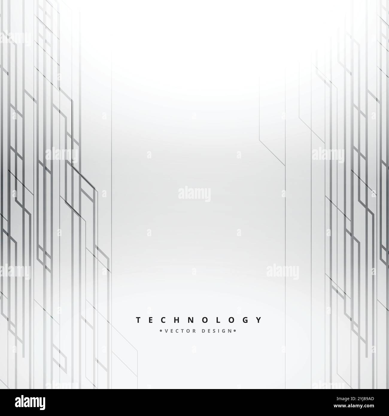 technology lines background vector design illustration Stock Vector ...