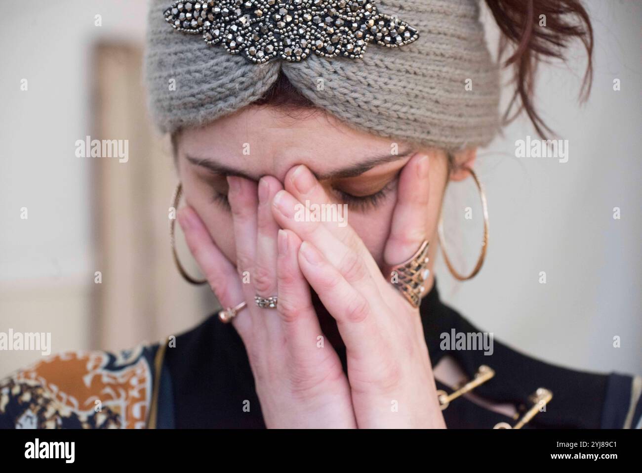 depression as a mental problem, human psyche and negative emotions ...