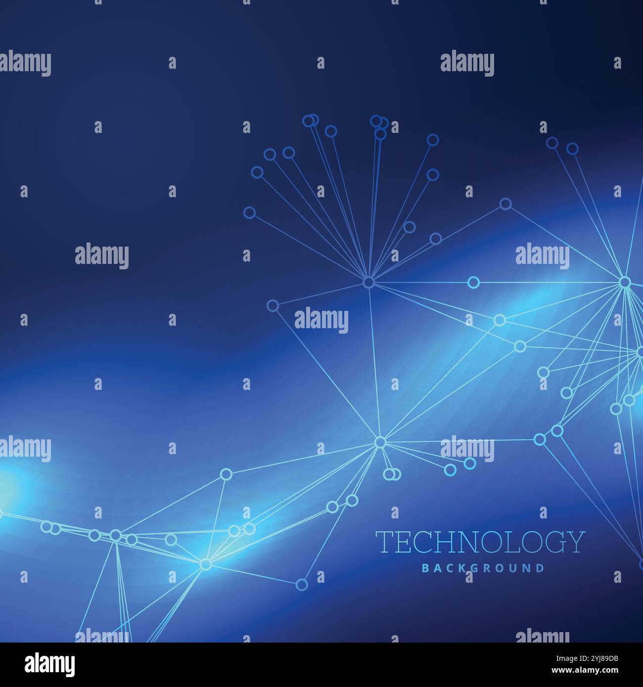 blue technology background design Stock Vector Image & Art - Alamy