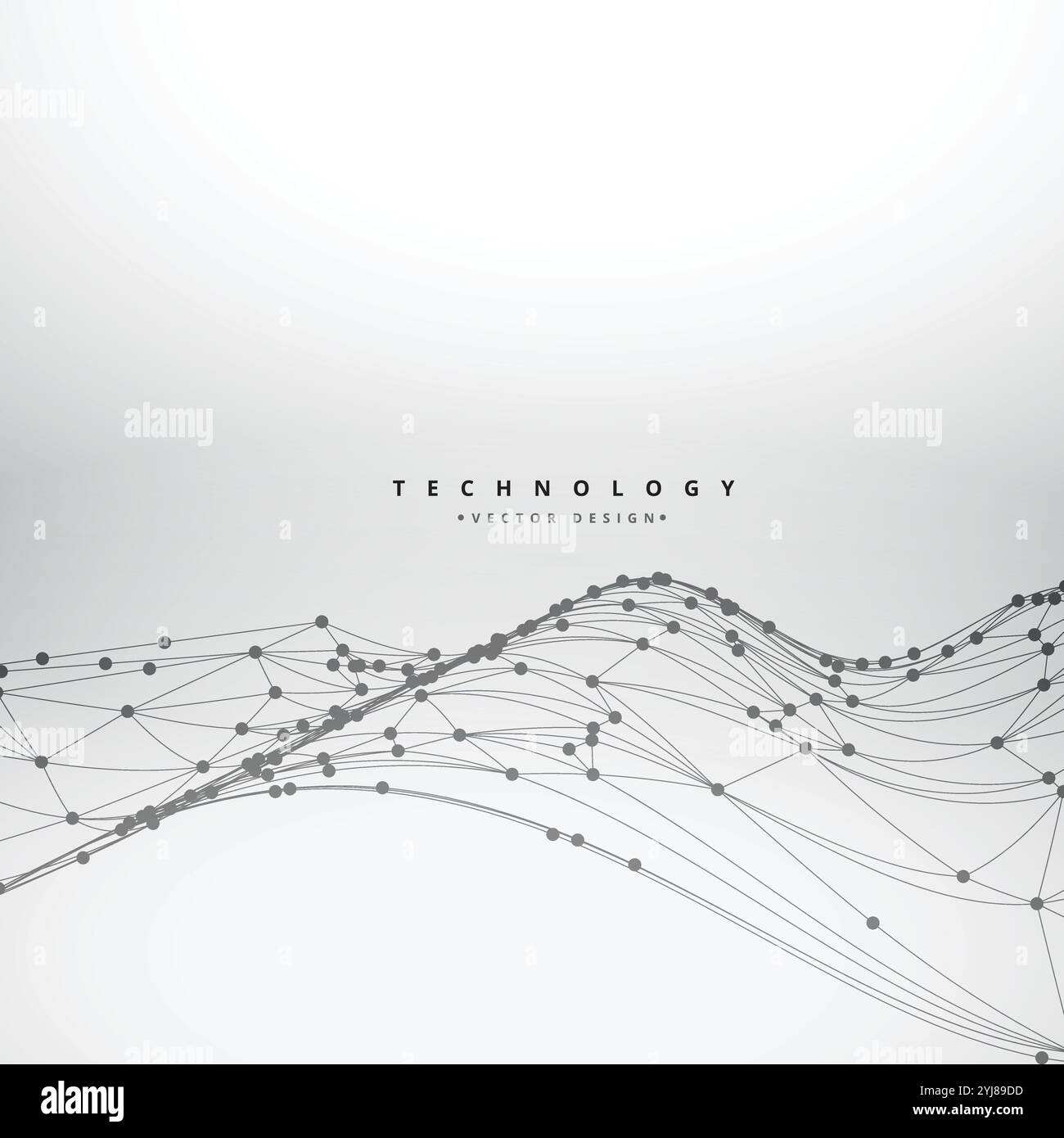 mesh wire wave technology background Stock Vector Image & Art - Alamy