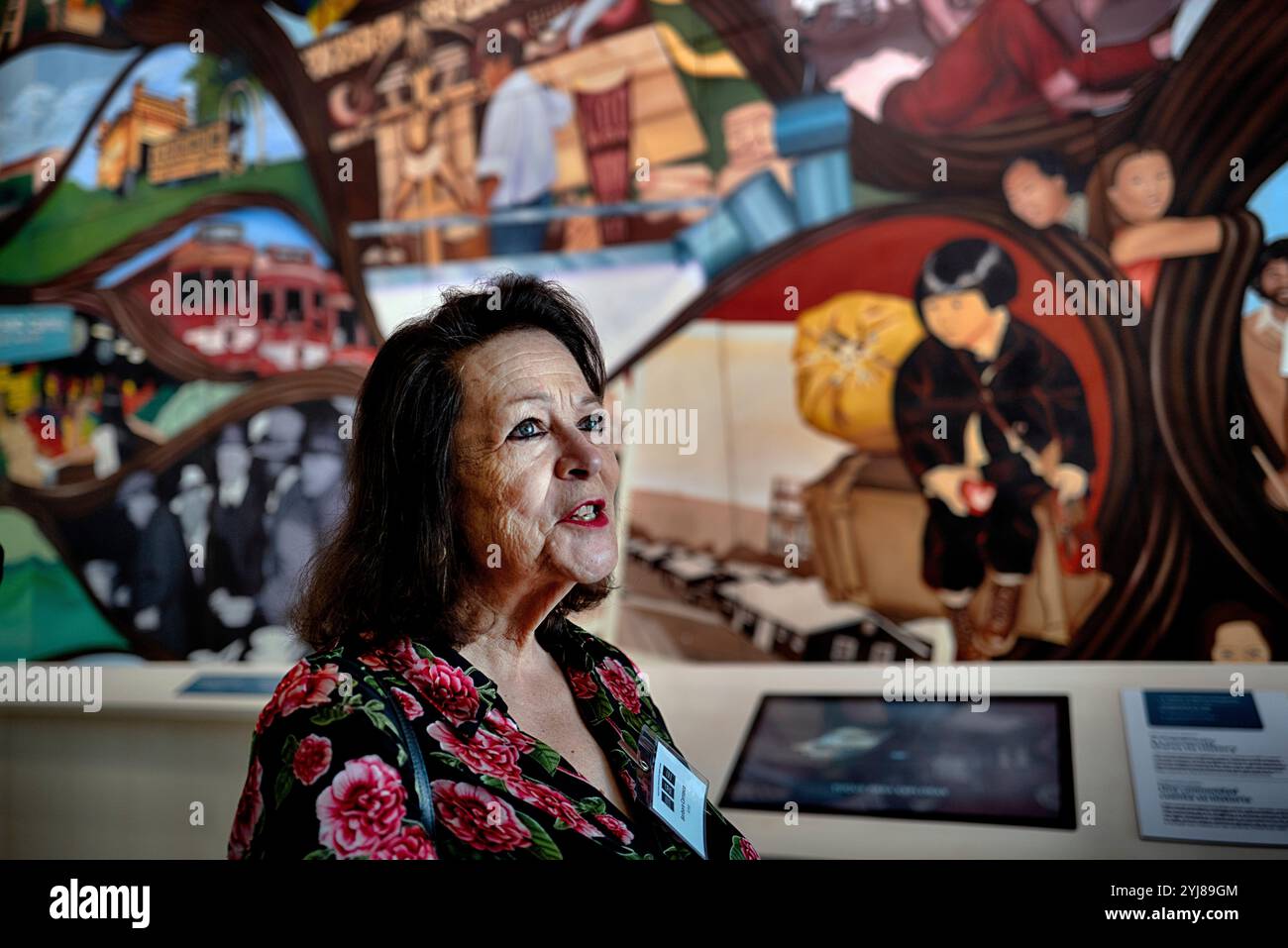Muralist Barbara Carrasco talks about her landmark 1981 mural L.A ...