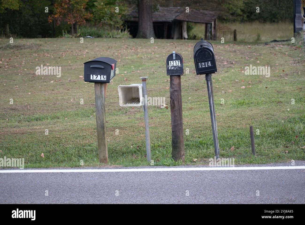 Rural mail carrier hi-res stock photography and images - Alamy