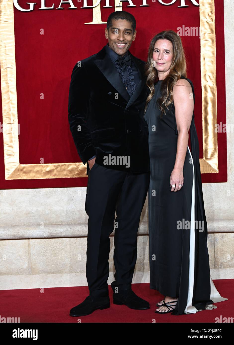 LONDON, UK. 11th Nov, 2024. Alexander Karim, Malin Karim attends ...