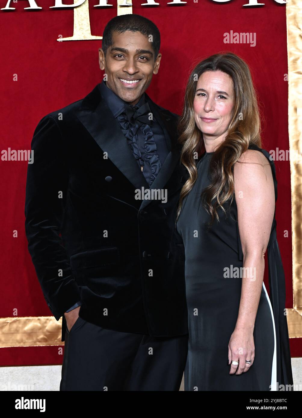 LONDON, UK. 11th Nov, 2024. Alexander Karim, Malin Karim attends ...