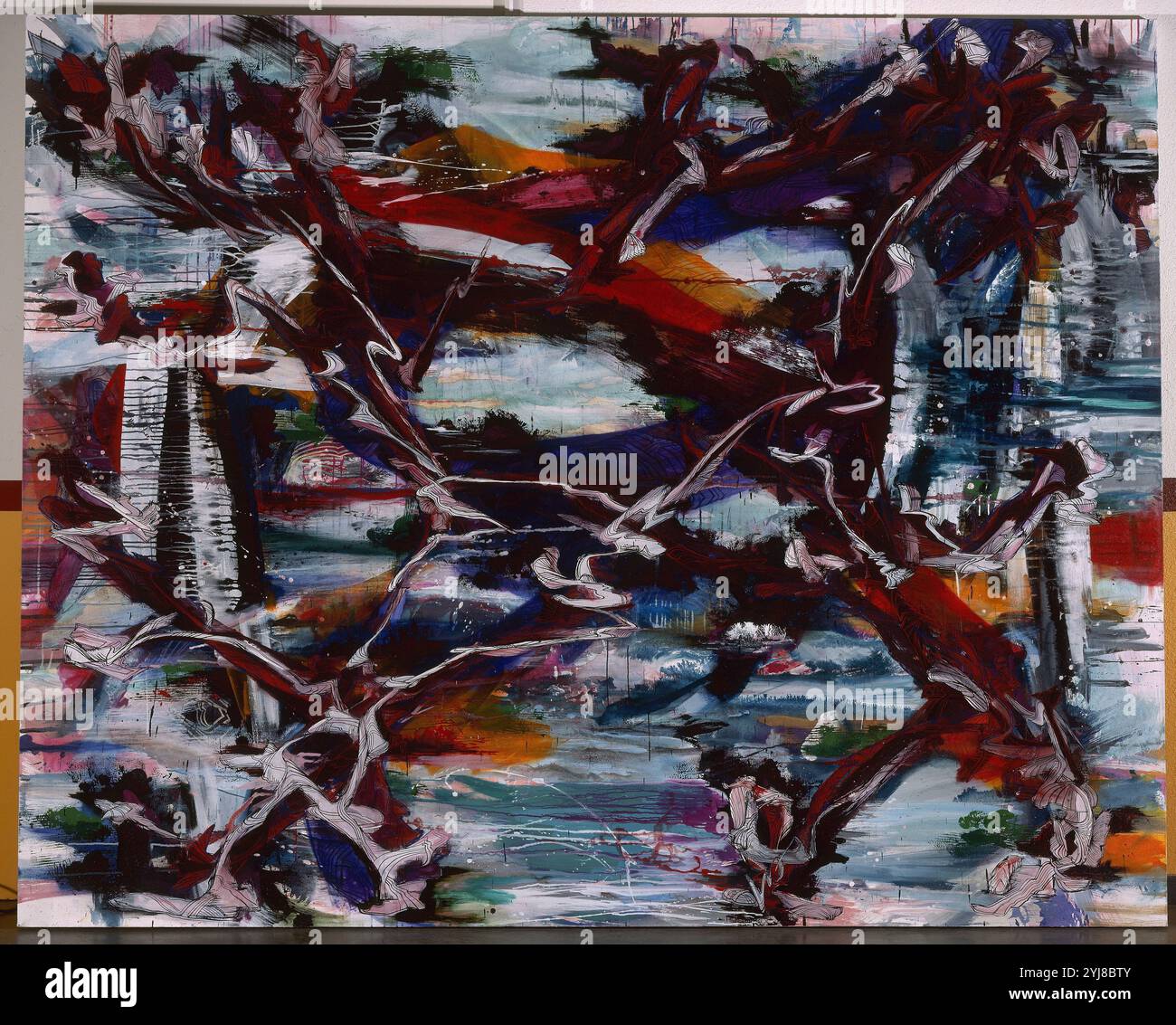 UNFOLDING MOUNTAIN - 2005 - ACRILICO Y OLEO SOBRE LIENZO - 245x305 ...