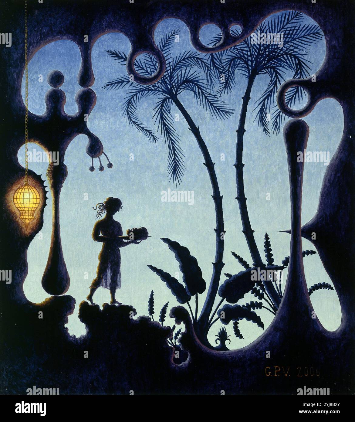 SALOME CON LA CABEZA DEL BAUTISTA - 2006 - TEMPLE/TABLA - 50x45. Author ...