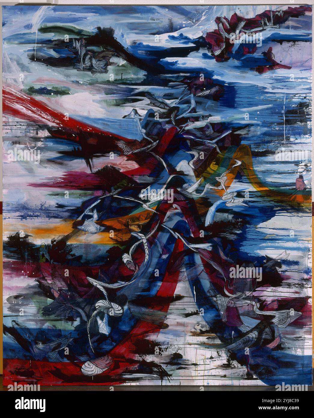 EROSION PLOTS - 2005 - ACRILICO Y OLEO SOBRE LIENZO - 245x200. Author ...