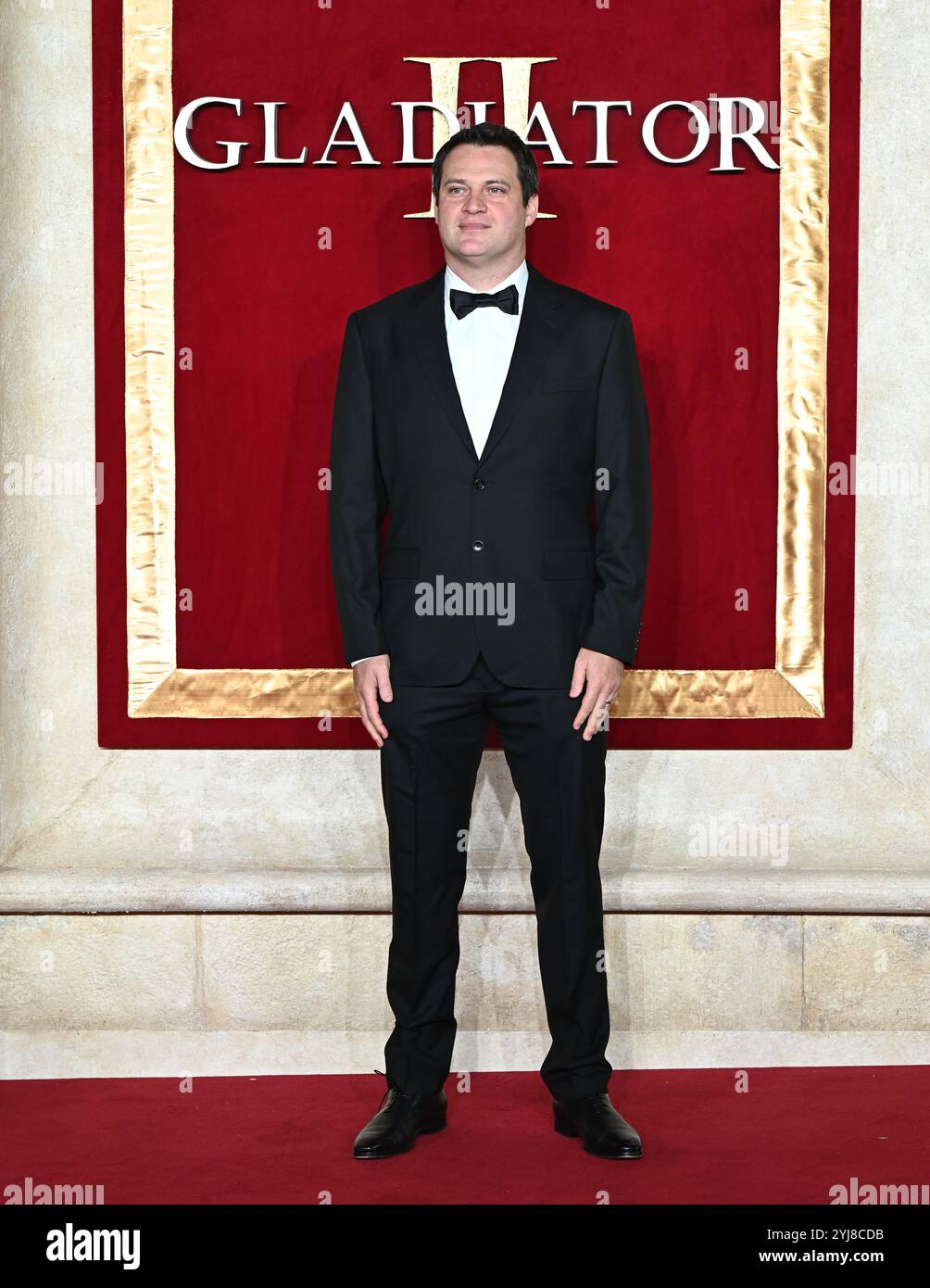 LONDON, UK. 11th Nov, 2024. Michael Pruss attends "Gladiator II" The ...